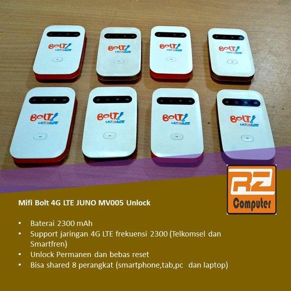 Jual Modem Wifi Mifi Bolt 4G Lte Juno Mv003 Unlock | Shopee Indonesia