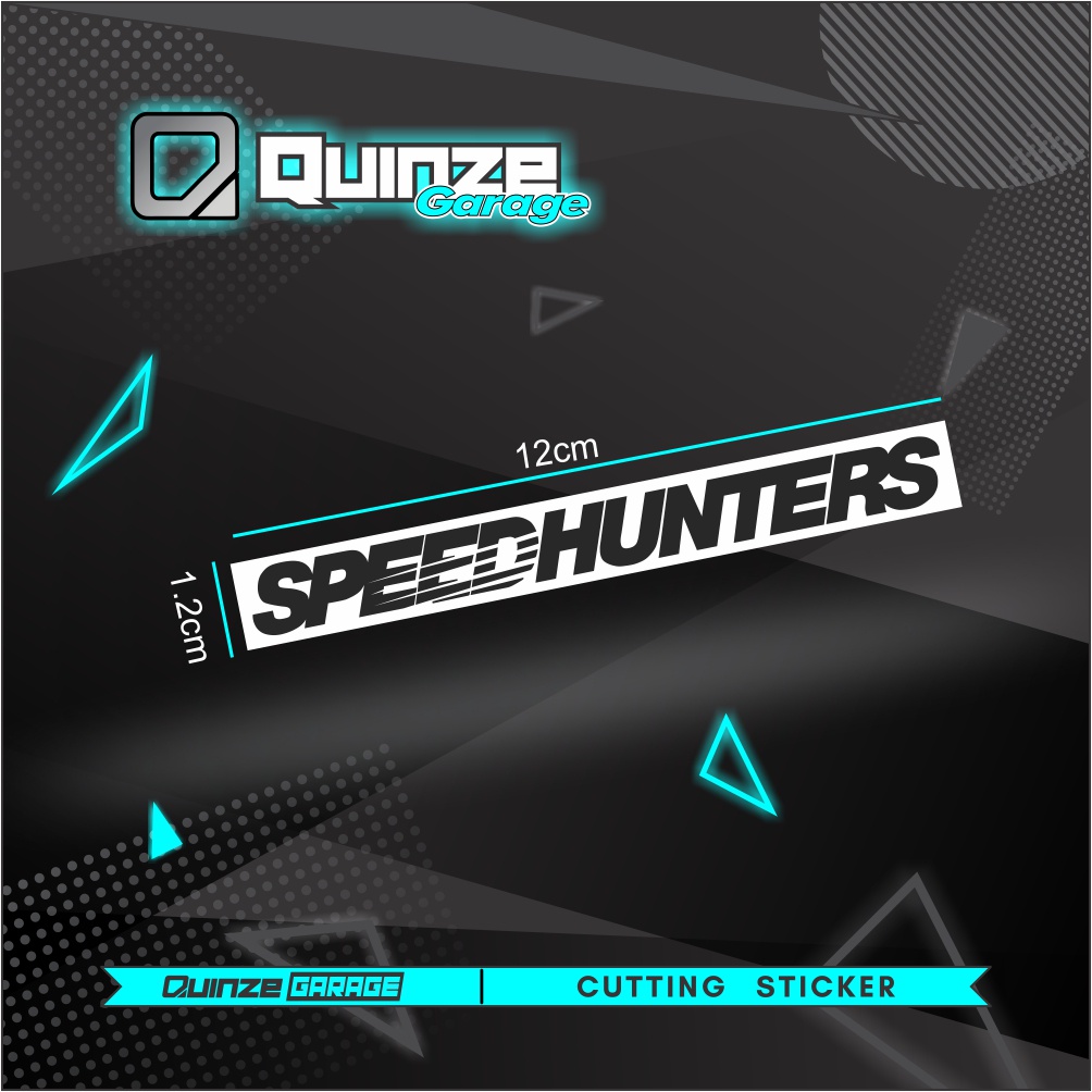 Jual Stiker Speed Hunters | Sticker SpeedHunters | Cutting Sticker ...