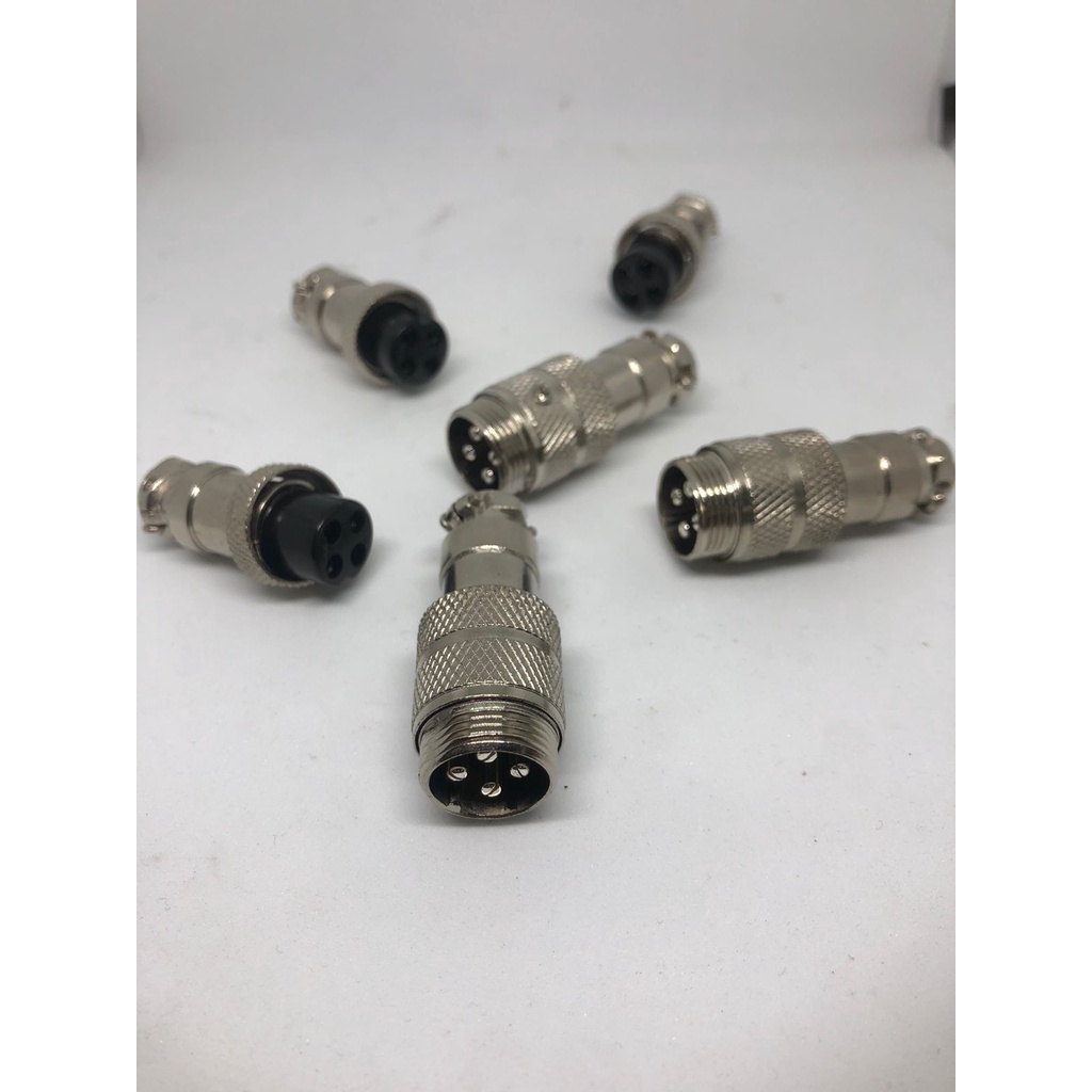 Jual GX16 4 Pin Aviation Connector set male female | Shopee Indonesia