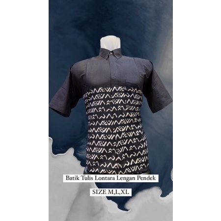 Jual Batik Tulis Lontara Lengan Pendek | Shopee Indonesia