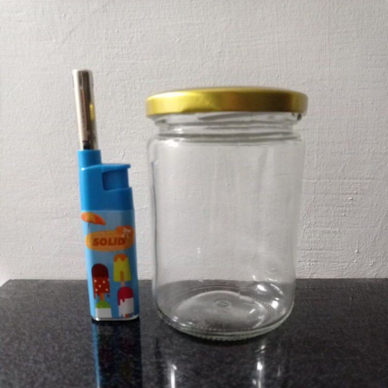 Jual 350 ml Botol Toples Beling Jar ( kaca ) : Bulat & Silinder ...