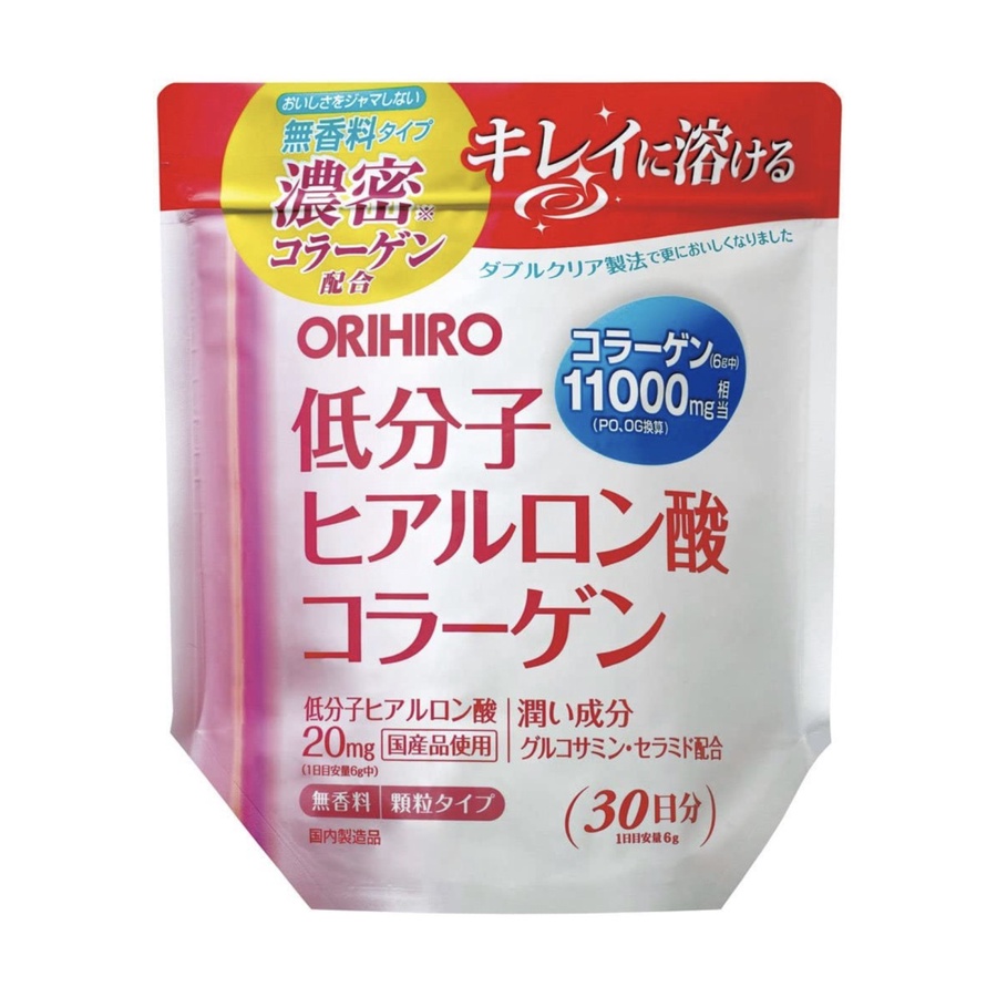 Jual Orihiro Collagen Plus Hyaluronic Acid New Formula Japan | Shopee ...