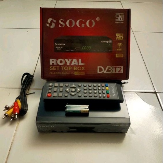 Jual SET TOP BOX SOGO ROYAL DVB T2 DIGITAL STB SOGO ROYAL | Shopee ...