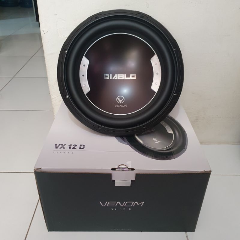 Jual Subwoofer Venom Diablo VX12D 12 inch | Shopee Indonesia