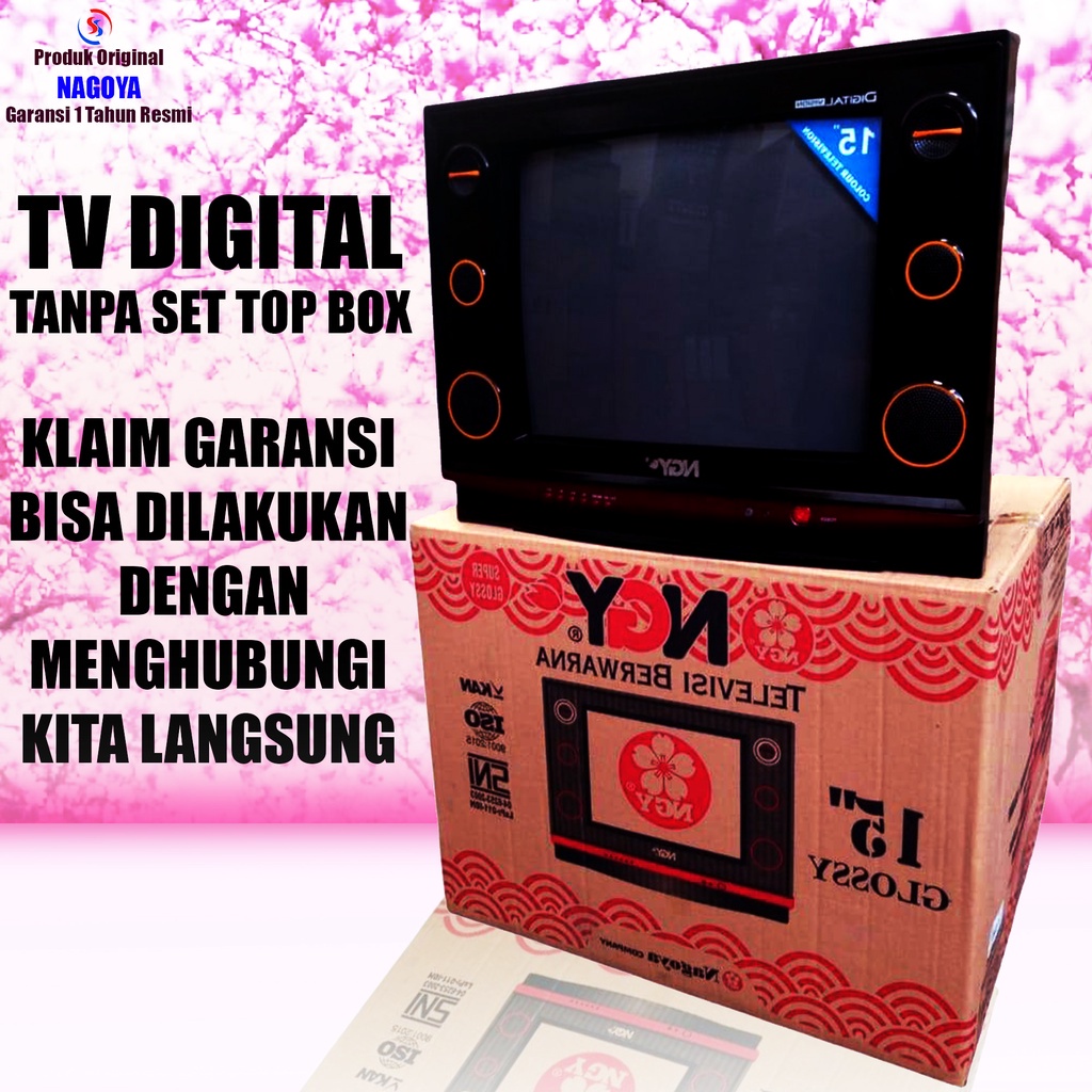 Jual TV DIGITAL NAGOYA 15 GARANSI RESMI | Shopee Indonesia