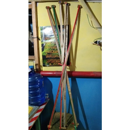 Jual sendaren layangan ngong ukuran besar,Panjang bambu 150 cm,isi 6 ...