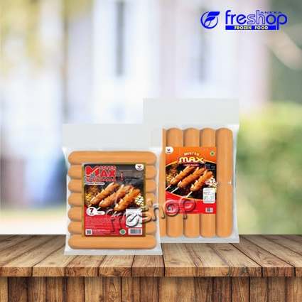 Jual Mister Max Sosis Jumbo 500 gr Sosis Bakar Mini Jumbo | Shopee ...