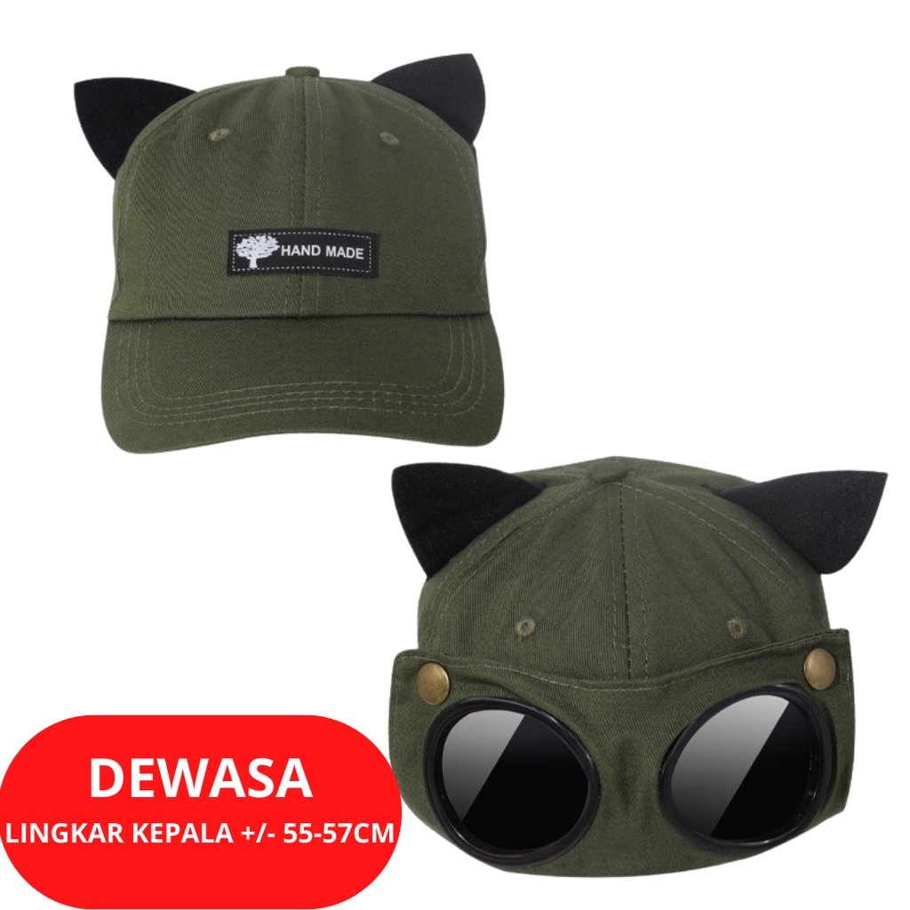 Jual Baseball cap : GOGGLE CAP - Topi baseball topi pria topi wanita ...
