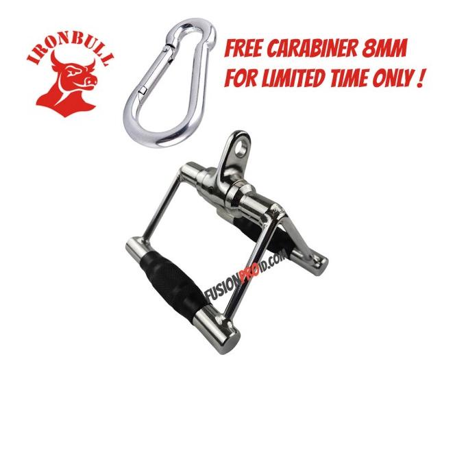 Jual Seated Row Handle Single Bar Grip Cable Attachment Fitnes Iron ...