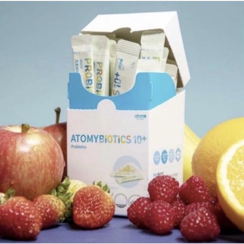 Jual probiotics10+ 1box kecil isi 30sachet probiotik multivitamin korea ...