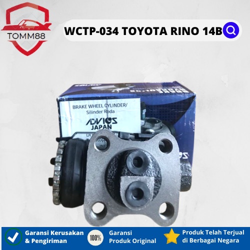 Jual AISIN BRAKE WHEEL WCTP-034 W-CYL TOYOTA RINO 14B (FR-RH) -100% ...