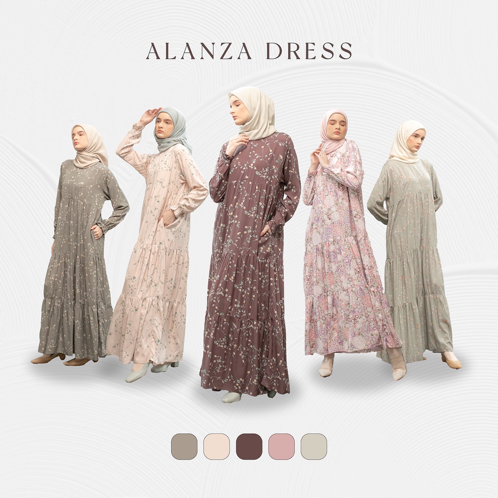 Jual Luma Dawa Alanza Dress / Pilih Warna | Shopee Indonesia