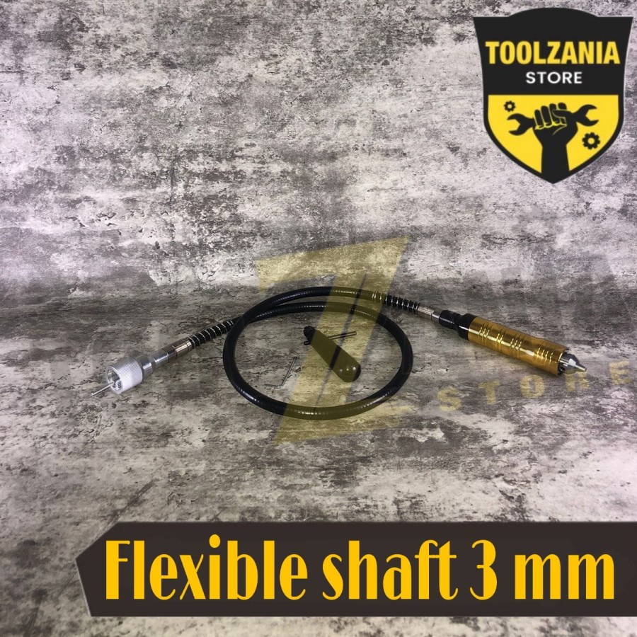 Jual Flexible shaft 3mm kabel tuner mini die grinder 3 mm adaptor bor ...