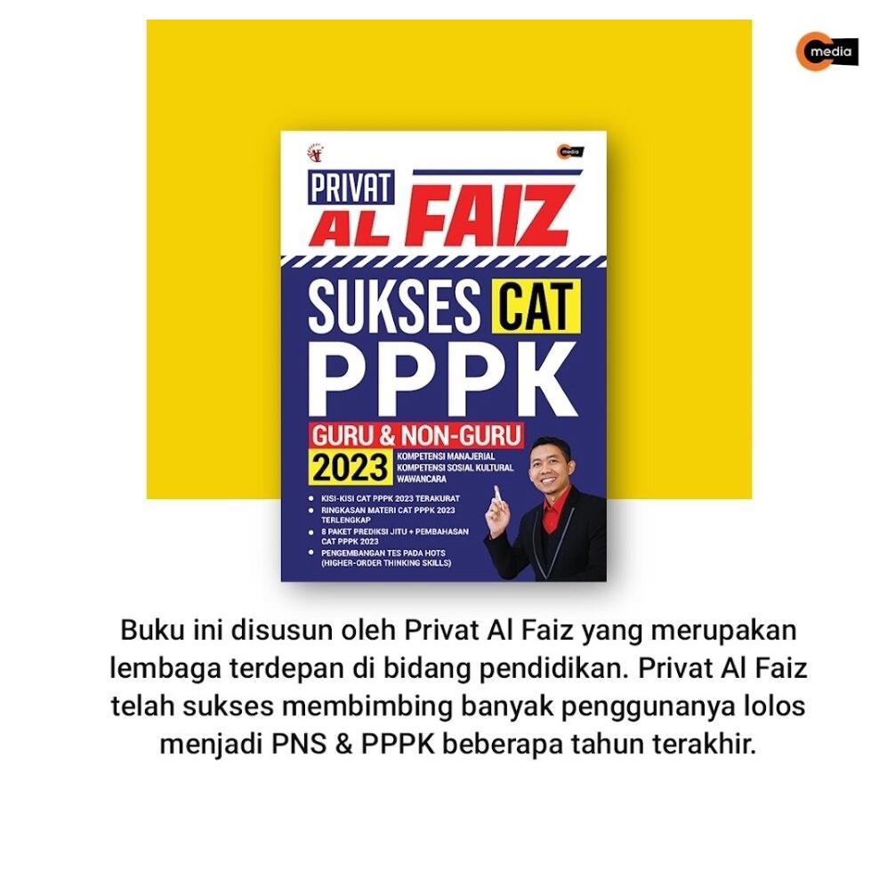 Jual BUKU PRIVAT ALFAIZ SUKSES CAT PPPK GURU & NON GURU 2023 - AL-FAIZ | Shopee Indonesia