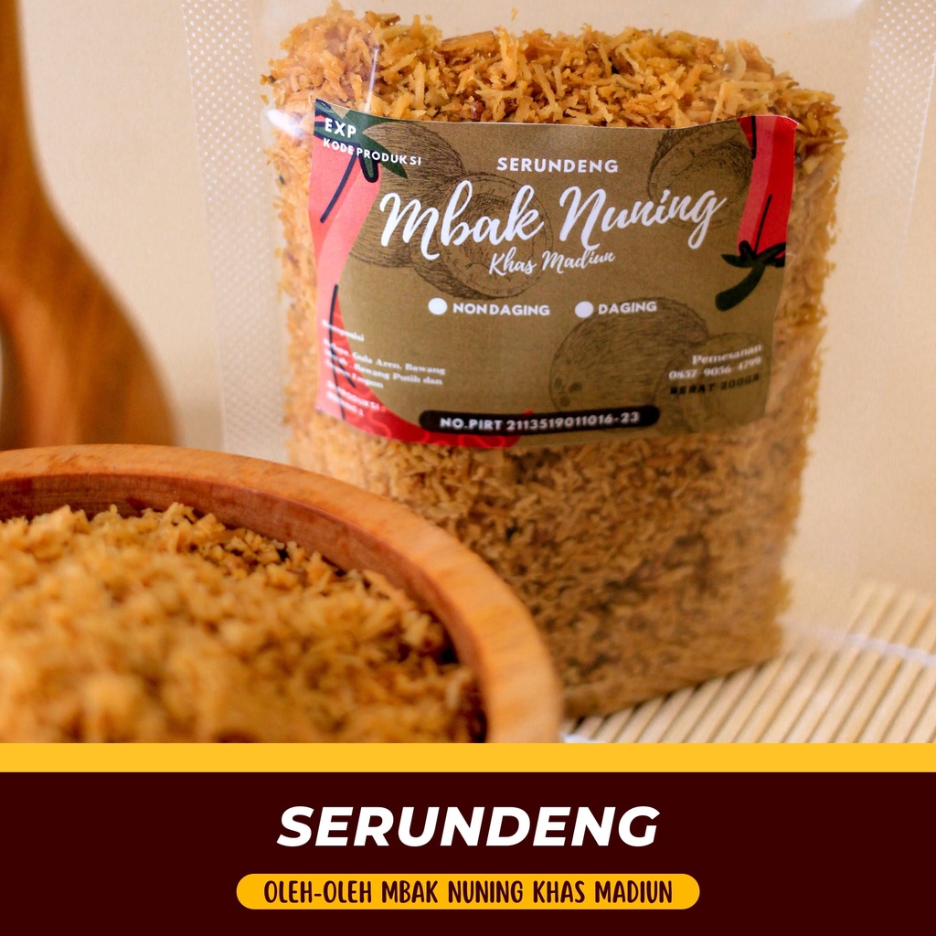 Jual Serundeng Kelapa Asli Manis Gurih Pendamping Makan Oleh Oleh Khas ...