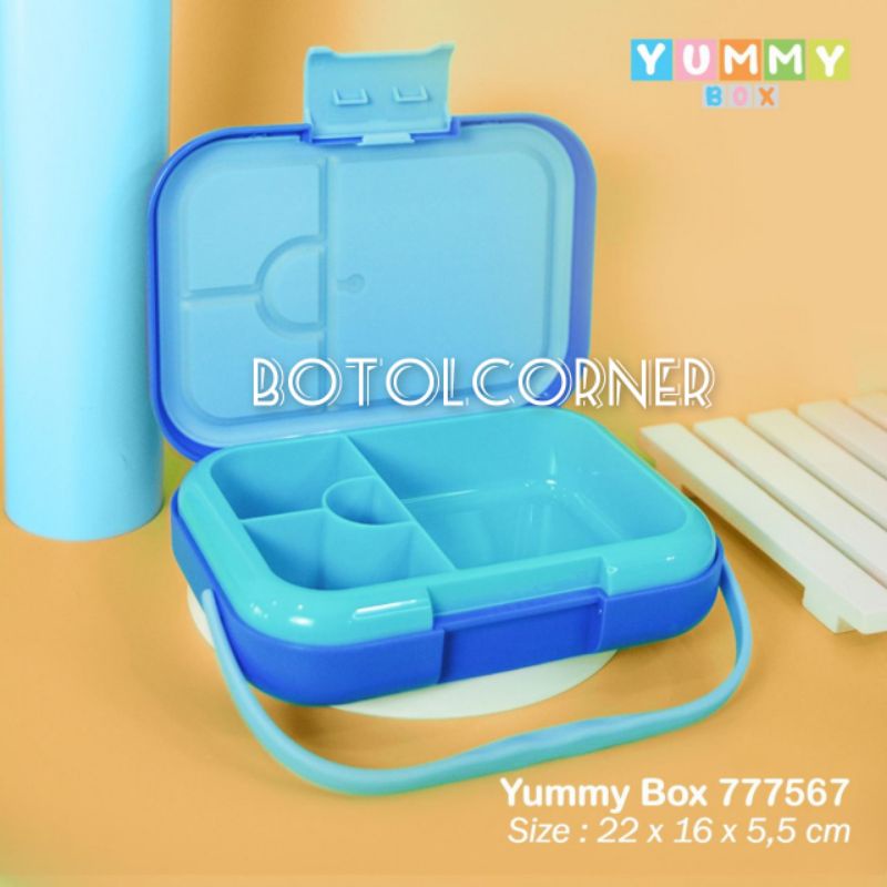 Jual Yummy Box 4 Sekat PP | Shopee Indonesia
