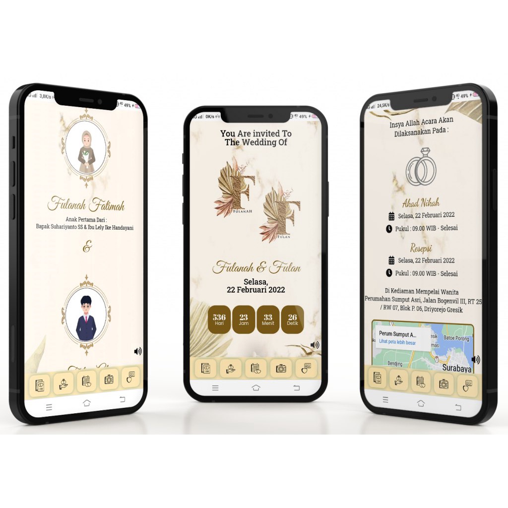 Jual undangan digital undangan digital web undangan link | Shopee Indonesia
