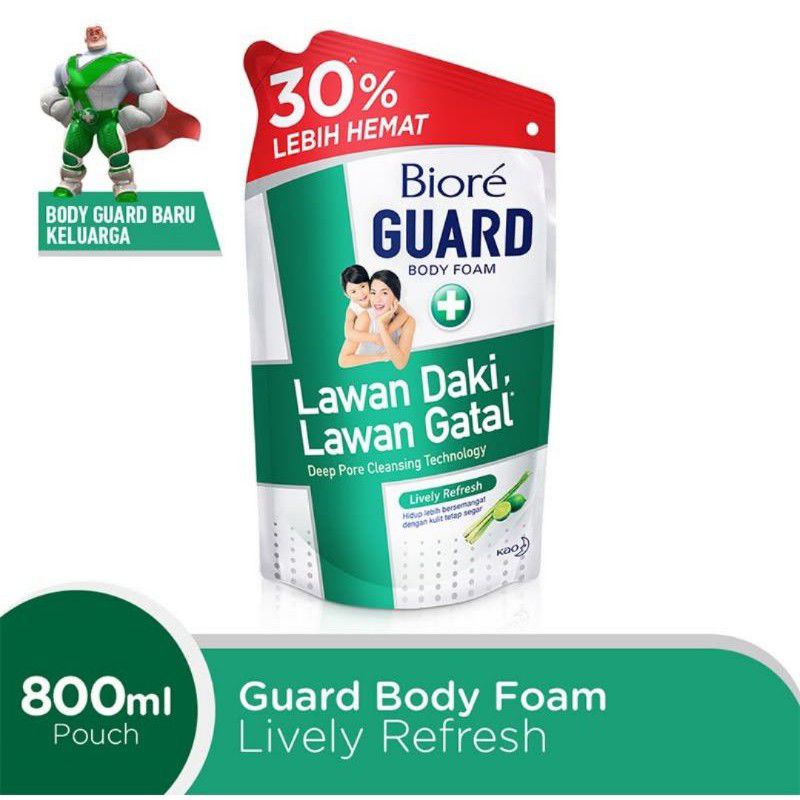 Jual Bioré Guard Lively Refresh 800ml | Shopee Indonesia