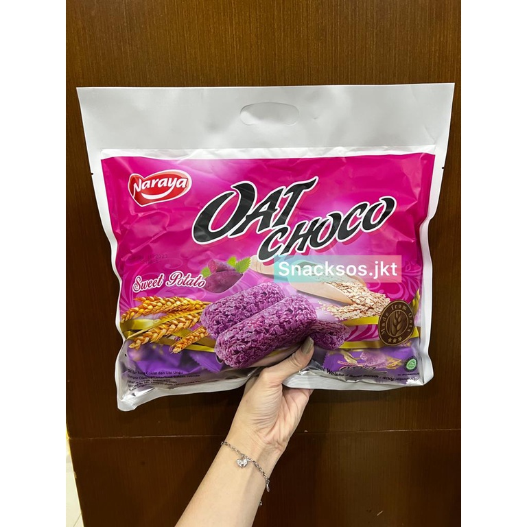 Jual NARAYA OAT CHOCO CHOCOLATE / GREENTEA / PANDAN / STRAWBERRY ...
