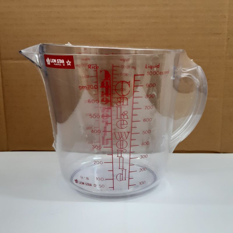 Jual GELAS UKUR GL-16 SUPER MEASURING CUP 1000ML | Shopee Indonesia