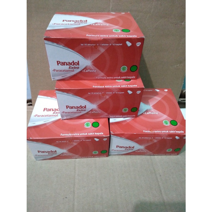 Jual Panadol Extra Box Isi 10 Strip @10 Tablet | Shopee Indonesia