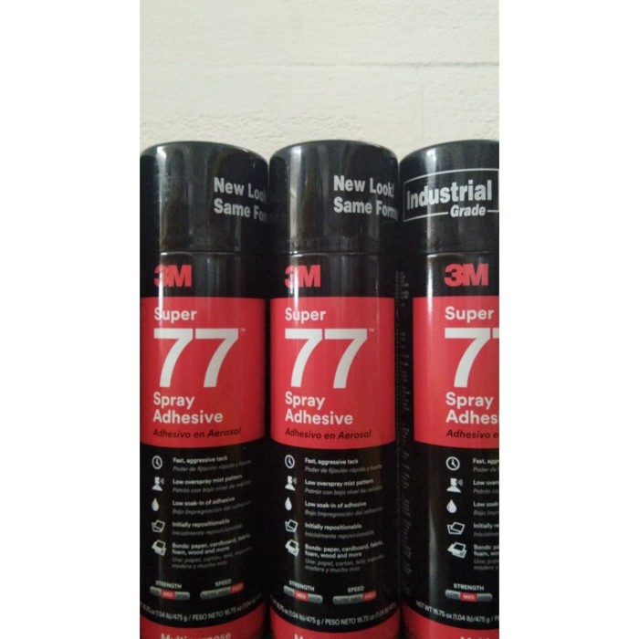 Jual Stiker Lem Semprot 3M Super 77 | Shopee Indonesia