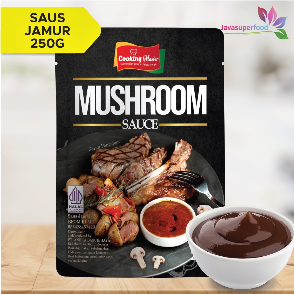 Jual Cooking Master - Saus Jamur / Mushroom Sauce Saus Jamur Mushroom ...