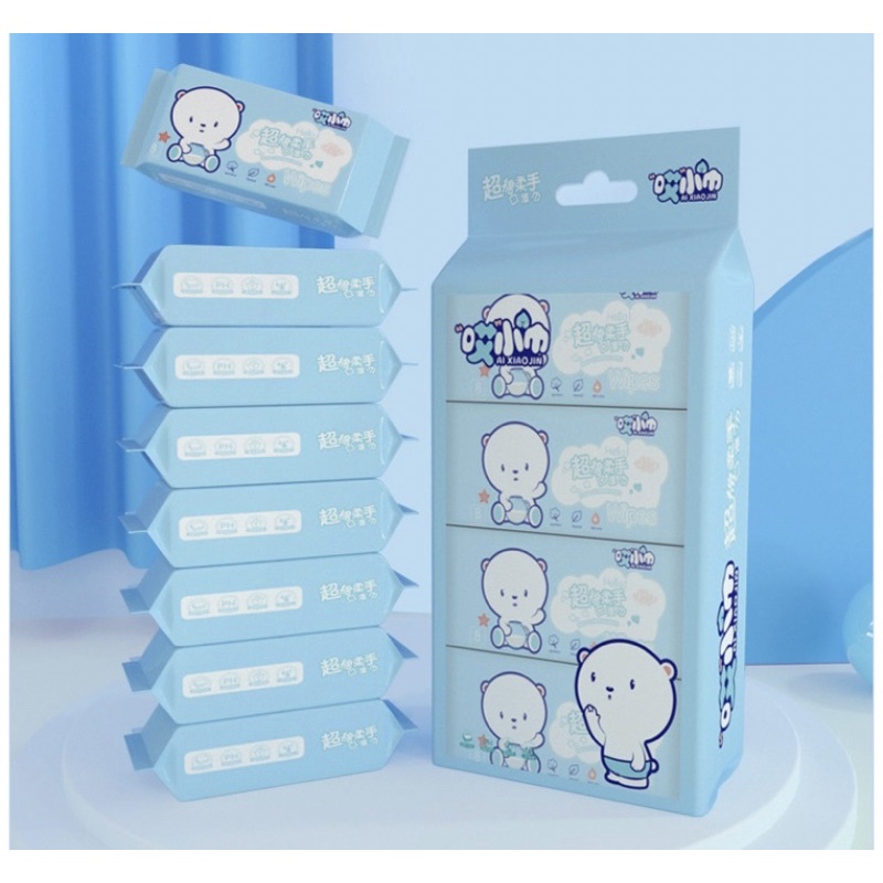 Jual TISSUE BASAH MINI (SATUAN)/ TISSUE BASAH TRAVEL 1 PCS / WET WIPES ...