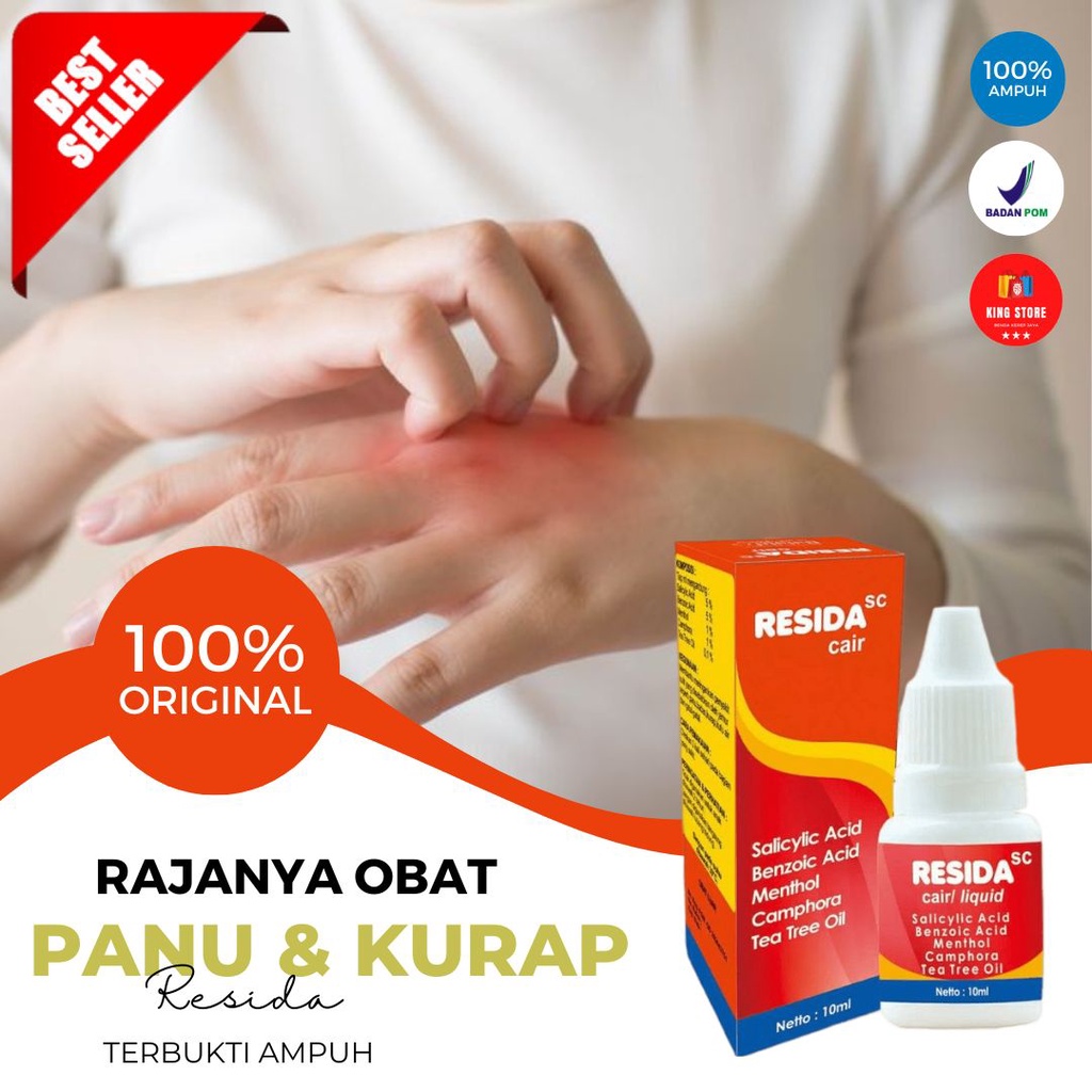 Jual Obat Panu Paling Ampuh 100 Resida Original Asli Bpom Gatel ...