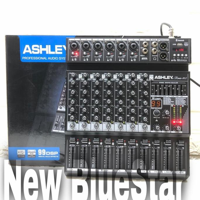 Jual Mixer Audio Ashley Remix 802 Original 8 Channel Bluetooth ...