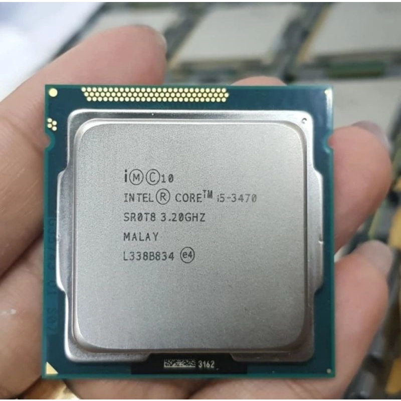 Jual procesor cpu CORE I5 GEN 3 3470 LGA 1155 MOBO H61 | Shopee Indonesia