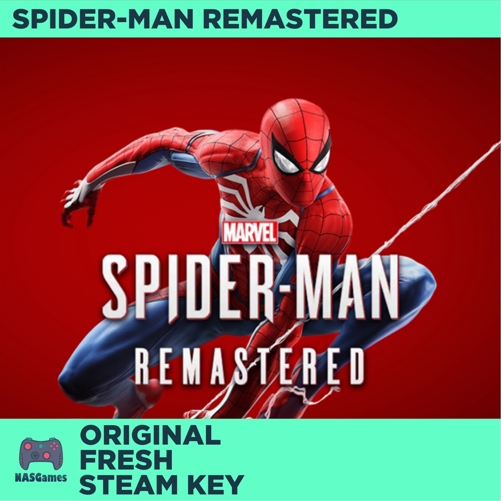 Jual Marvel’s Spider Man Remastered PC Original Steam Key | Shopee ...