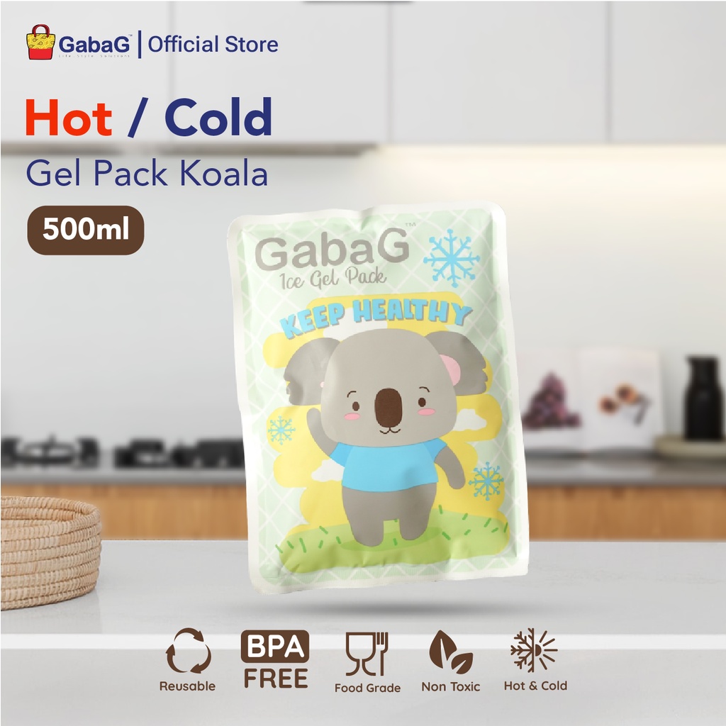 Jual GabaG - Hot/Ice Gel 500 gram Koala| Pendingin Asi | Ice gel Pack ...