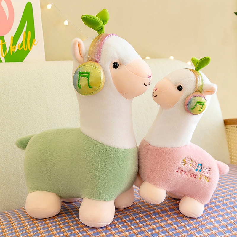 Jual Boneka Alpaca 45cm With Hat Boneka Domba Boneka Sheep NEW hadiah ...