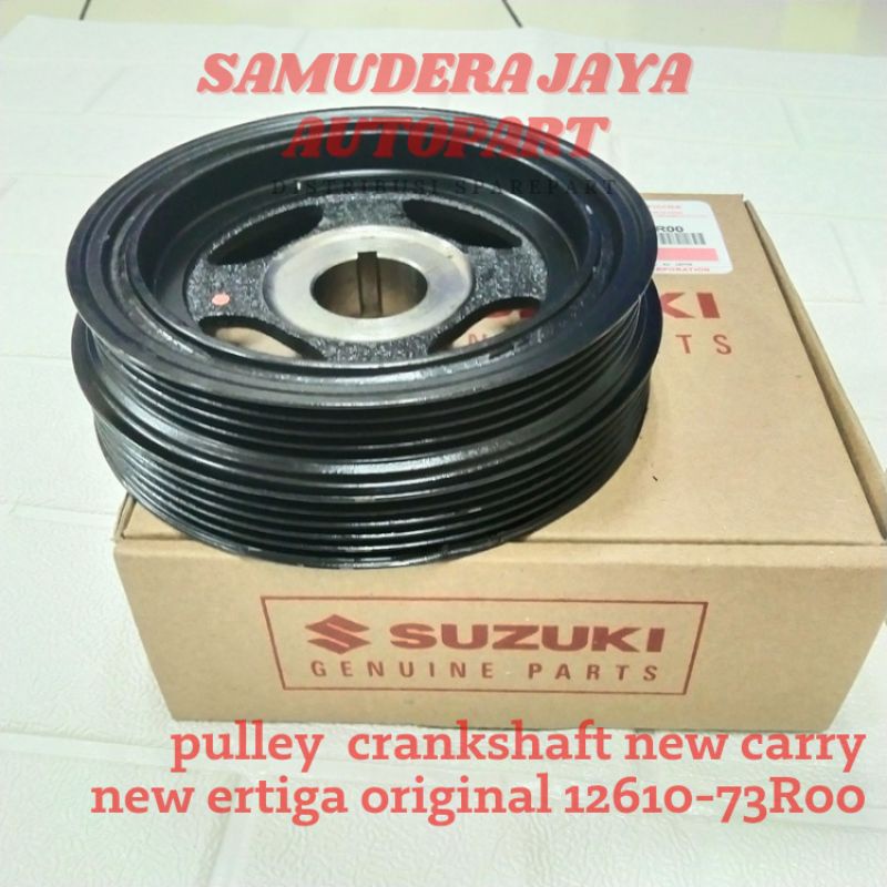 Jual pulley pully puli crankshaft kruk as new carry new ertiga original ...