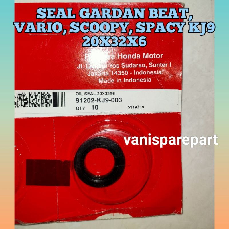 Jual SEAL GARDAN BEAT VARIO SCOOPY SPACY KJ9 HONDA | Shopee Indonesia