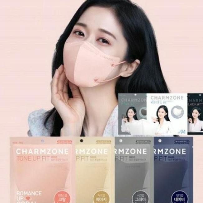 Jual Charmzone Tone Up Fit Mask 3ply Masker Korea JangNara / RAIN KF94 t-mitomallid Buru Order ...