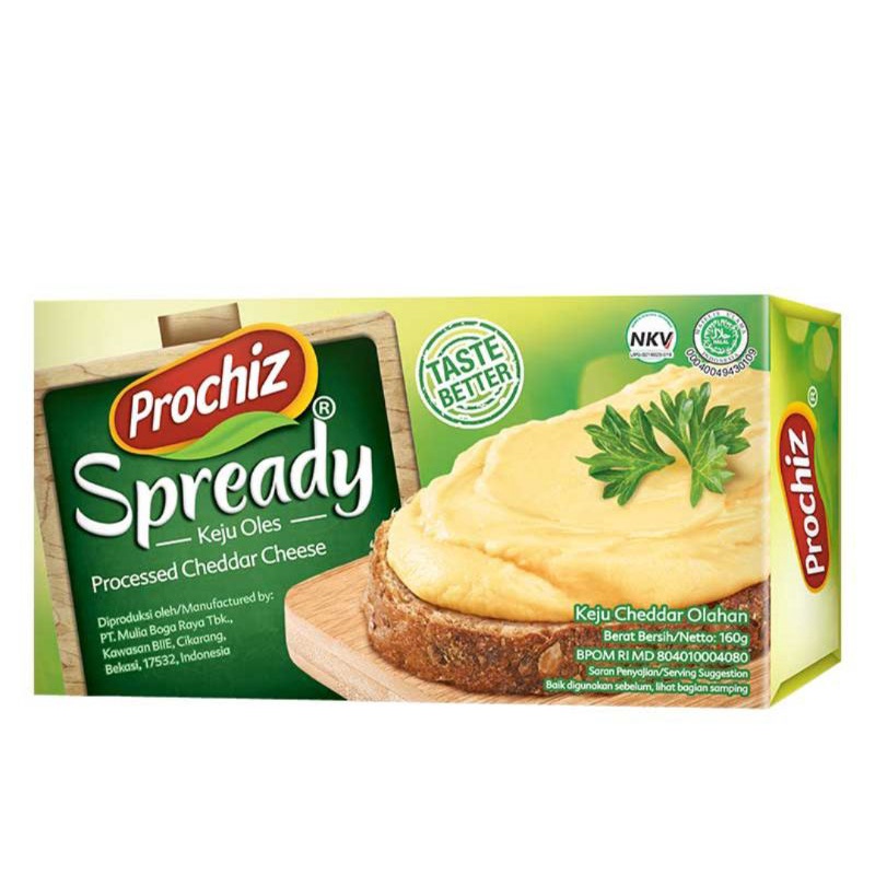 Jual PROCHIZ Cheddar Slices Original Gold melt keju olahan royale ...