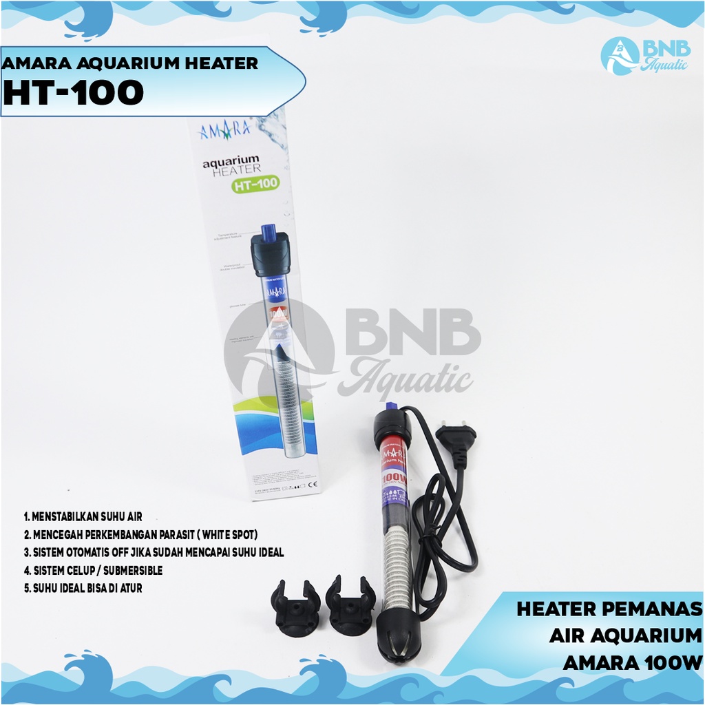 Jual Amara HT 100 Heater Pemanas Air Aquarium 100W | Shopee Indonesia