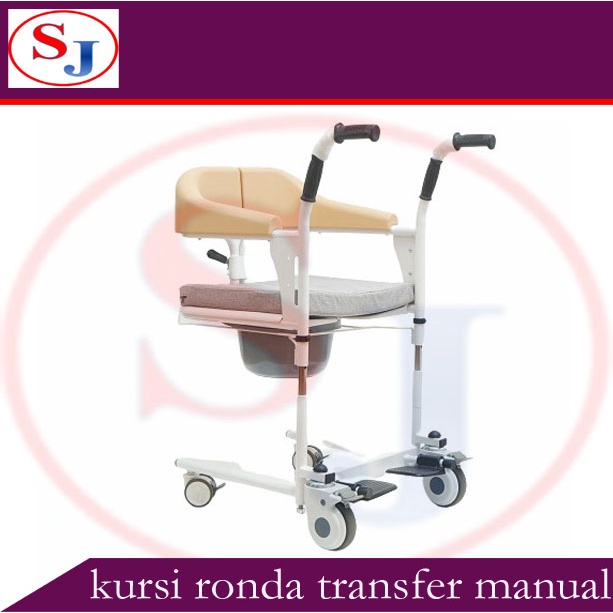 Jual kursi Roda transfer Pasien + BAB - Kursi Pemindahan Pasien ...