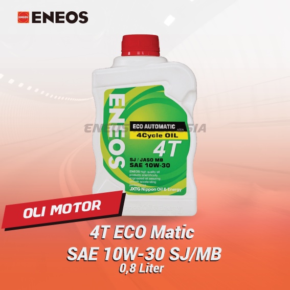 Jual Oli Motor ENEOS 4T ECO Matic SAE 10W-30 SJ/MB | Shopee Indonesia