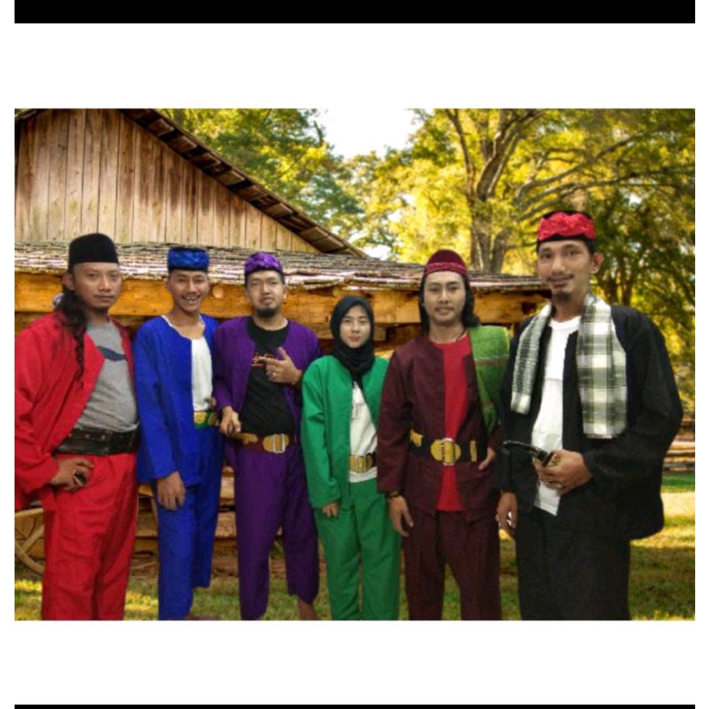 Jual BAJU PANGSI BETAWI / SETELAN BAJU PANGSI / BAJU ADAT TRADISIONAL ...