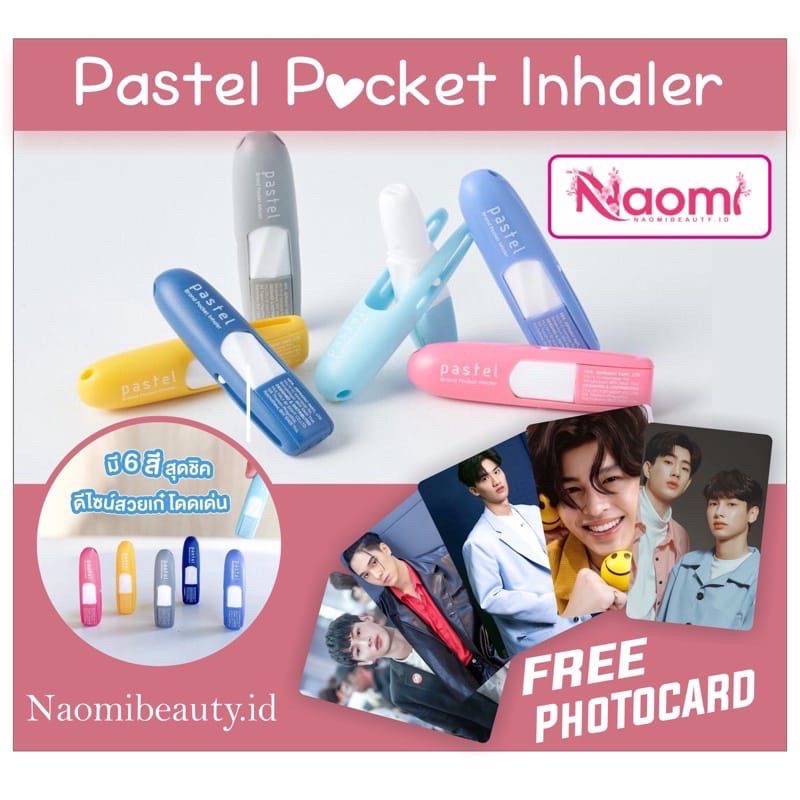Jual PASTEL BRAND POCKET INHALER PASTEL X BAMBAM | Shopee Indonesia