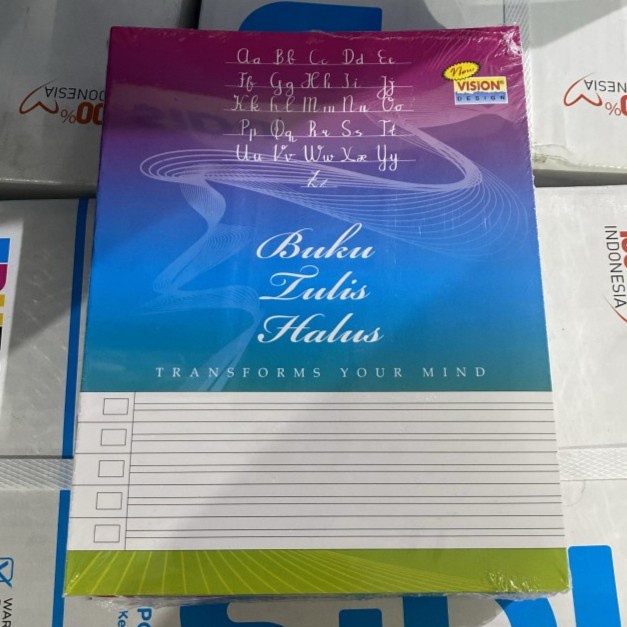 Jual Buku Tulis TK HALUS VISION 38 lembar 1 pak (10 buku) / Garis 3 | Shopee Indonesia
