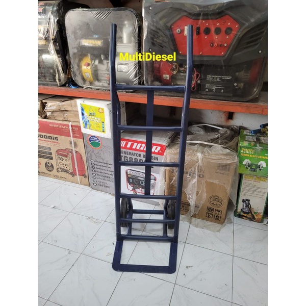 Jual Troli trolley lori Barang Kapasitas 500kg Hand truck Dorong Barang ...