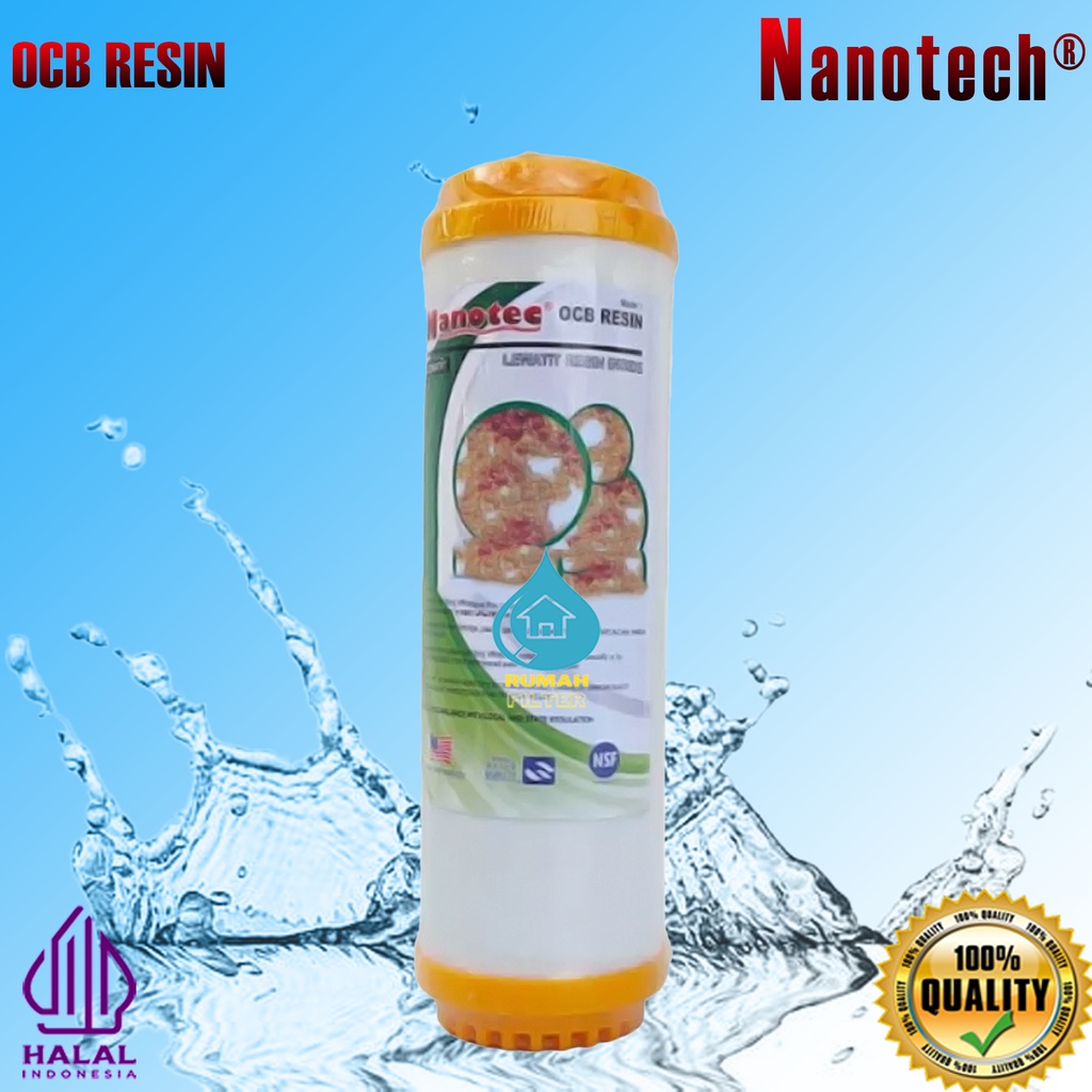 Jual CARTRIDGE FILTER AIR OCB RESIN NANOTEC 10 INCH | Shopee Indonesia