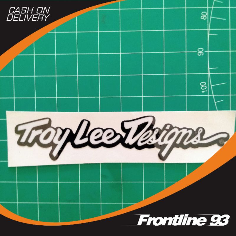 Jual Sticker Print n Cut TROY LEE DESIGNS stiker racing laminasi glossy ...