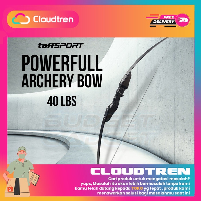Jual Busur Panah Aluminium Powerful Recurve Archery Bow 40 LBS - 36215 ...