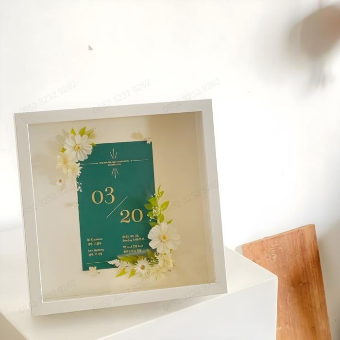 Jual Bingkai 3D Kayu Frame / Frame 3D Box / Pigura 20X30 3D Custom ...