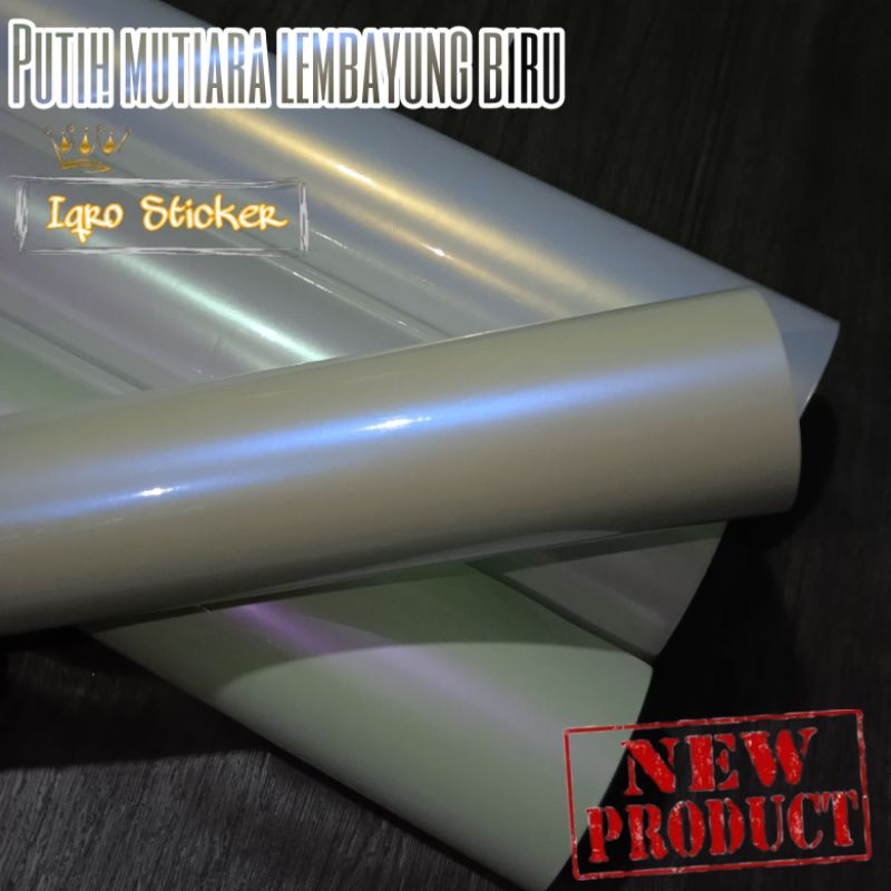 Jual Sticker Scotlite Putih Mutiara Lembayung Stiker Skotlet Motor ...